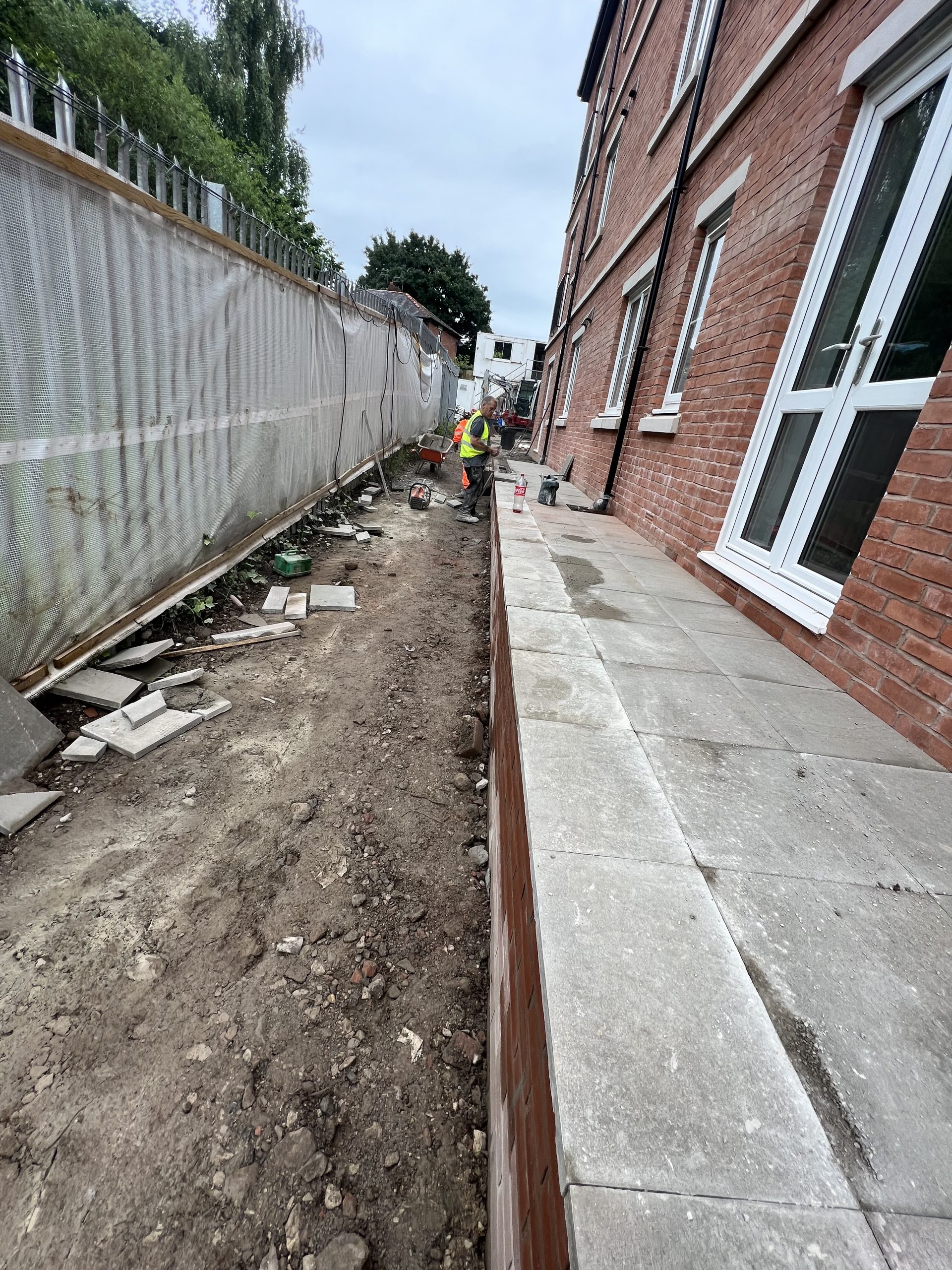 Footpath Construction & Surfacing Project in Wilmslow, Cheshire ...